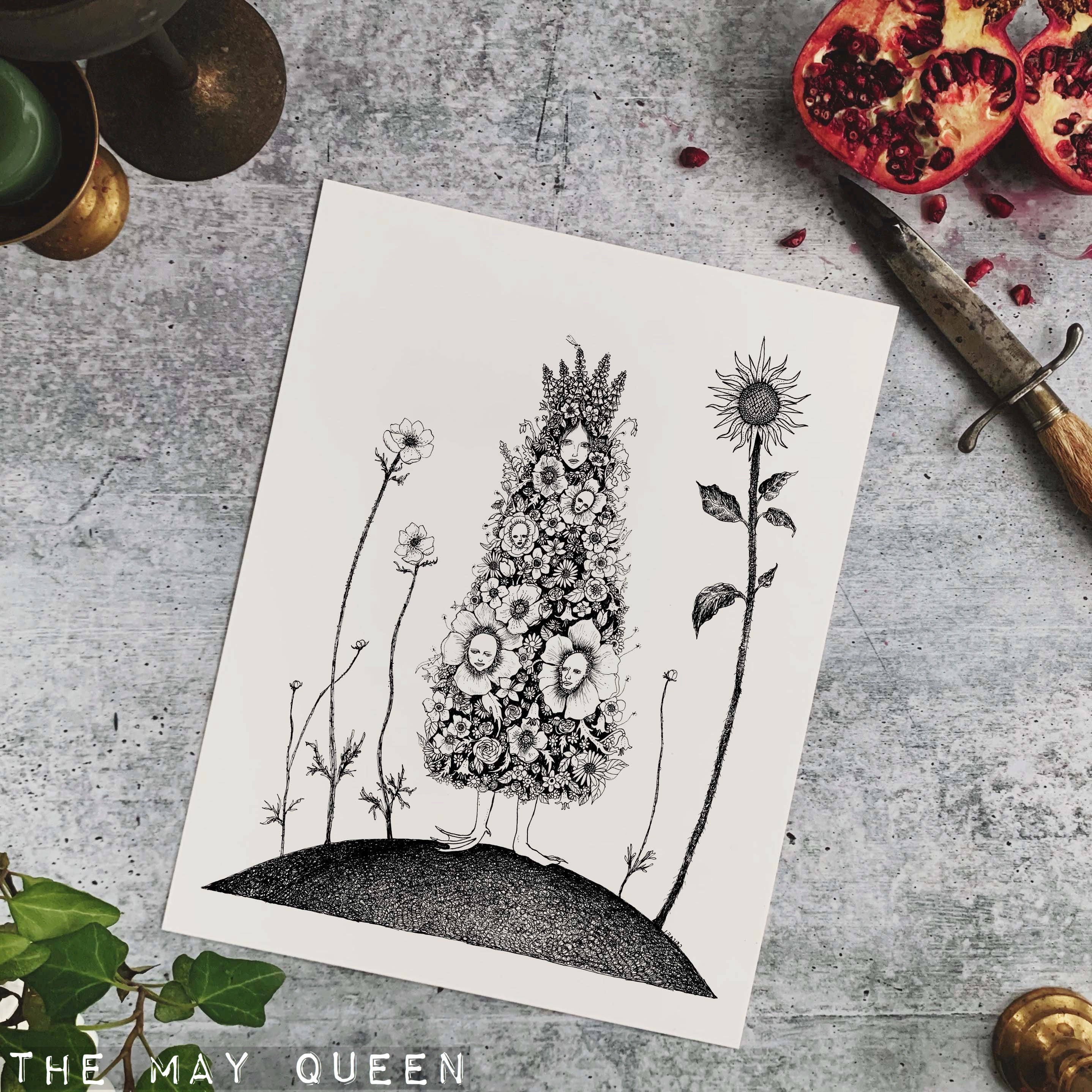 The May Queen Fine Art Print – Bill Crisafi