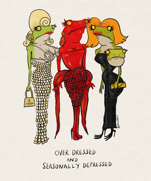 Overdressed Fine Art Print – Bill Crisafi