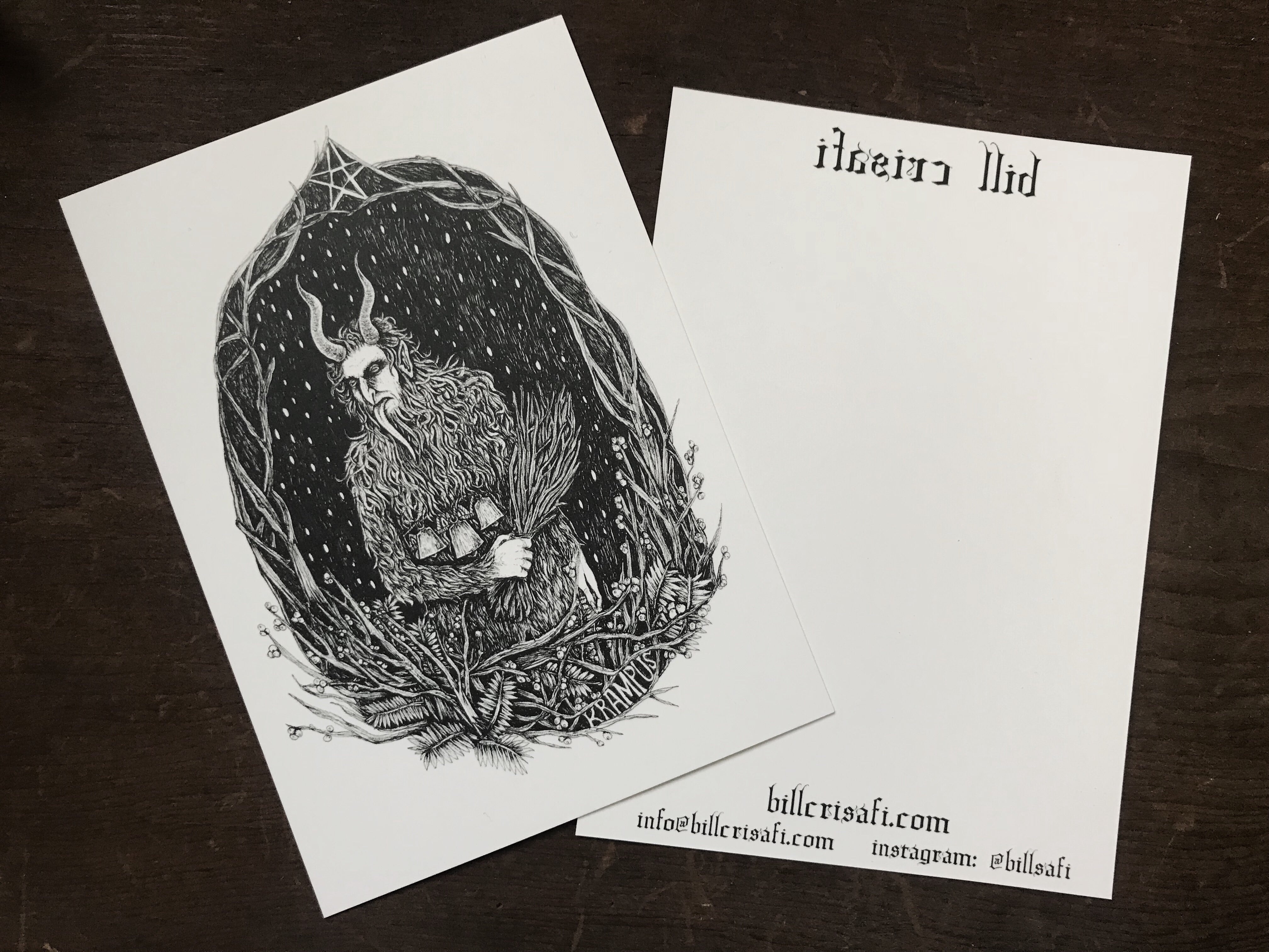 Illustrated Postcards – Bill Crisafi