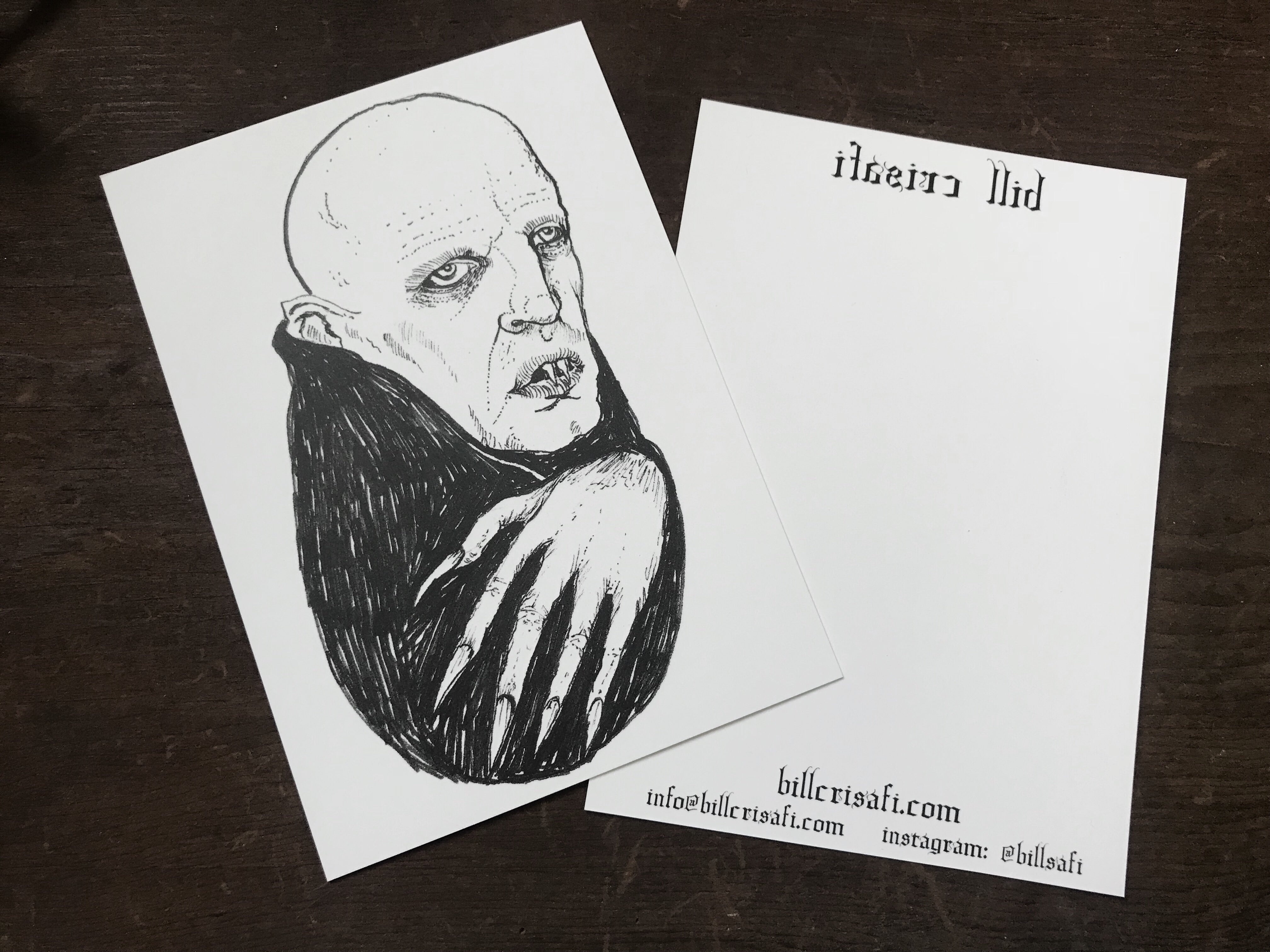 Illustrated Postcards – Bill Crisafi