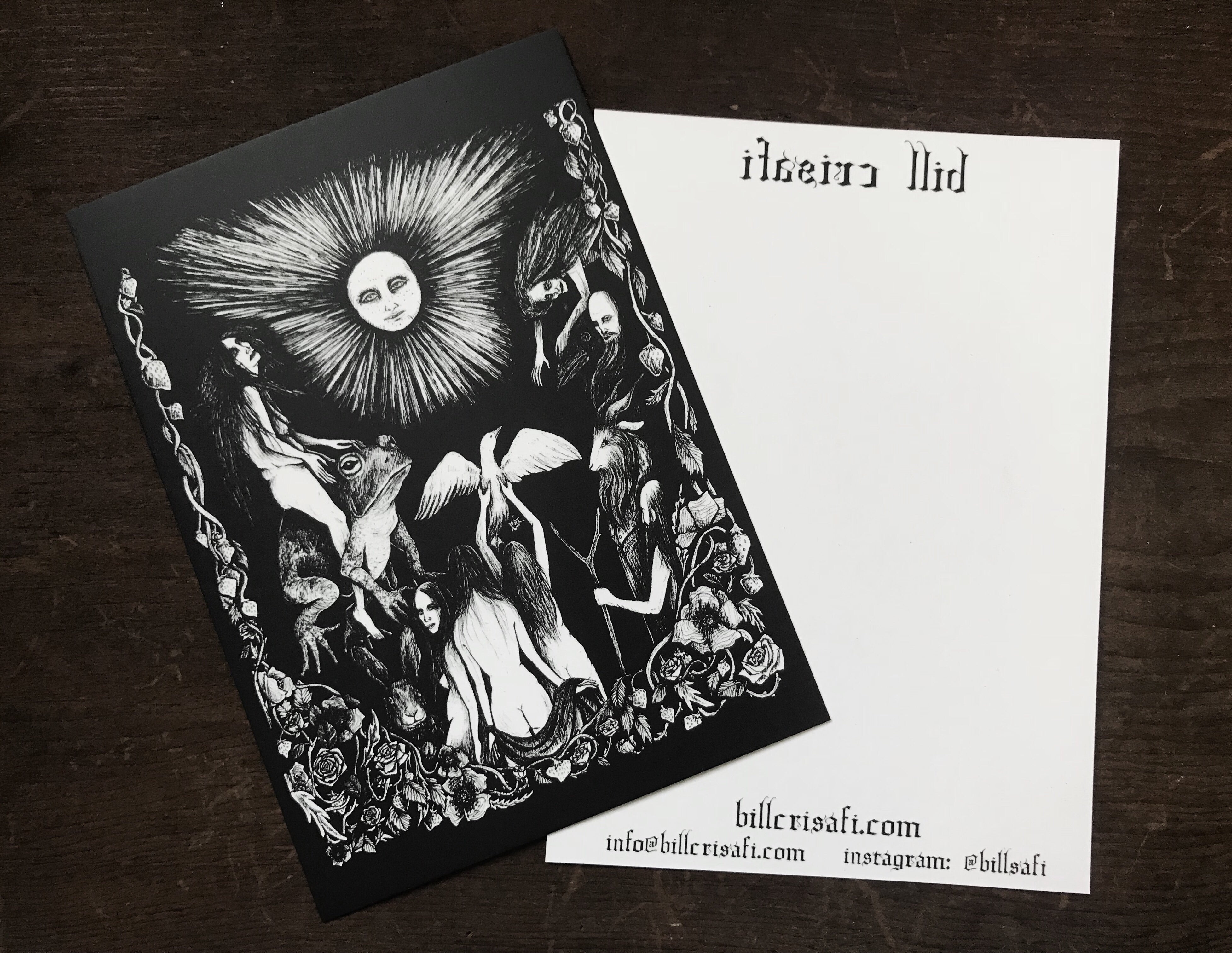 Illustrated Postcards – Bill Crisafi