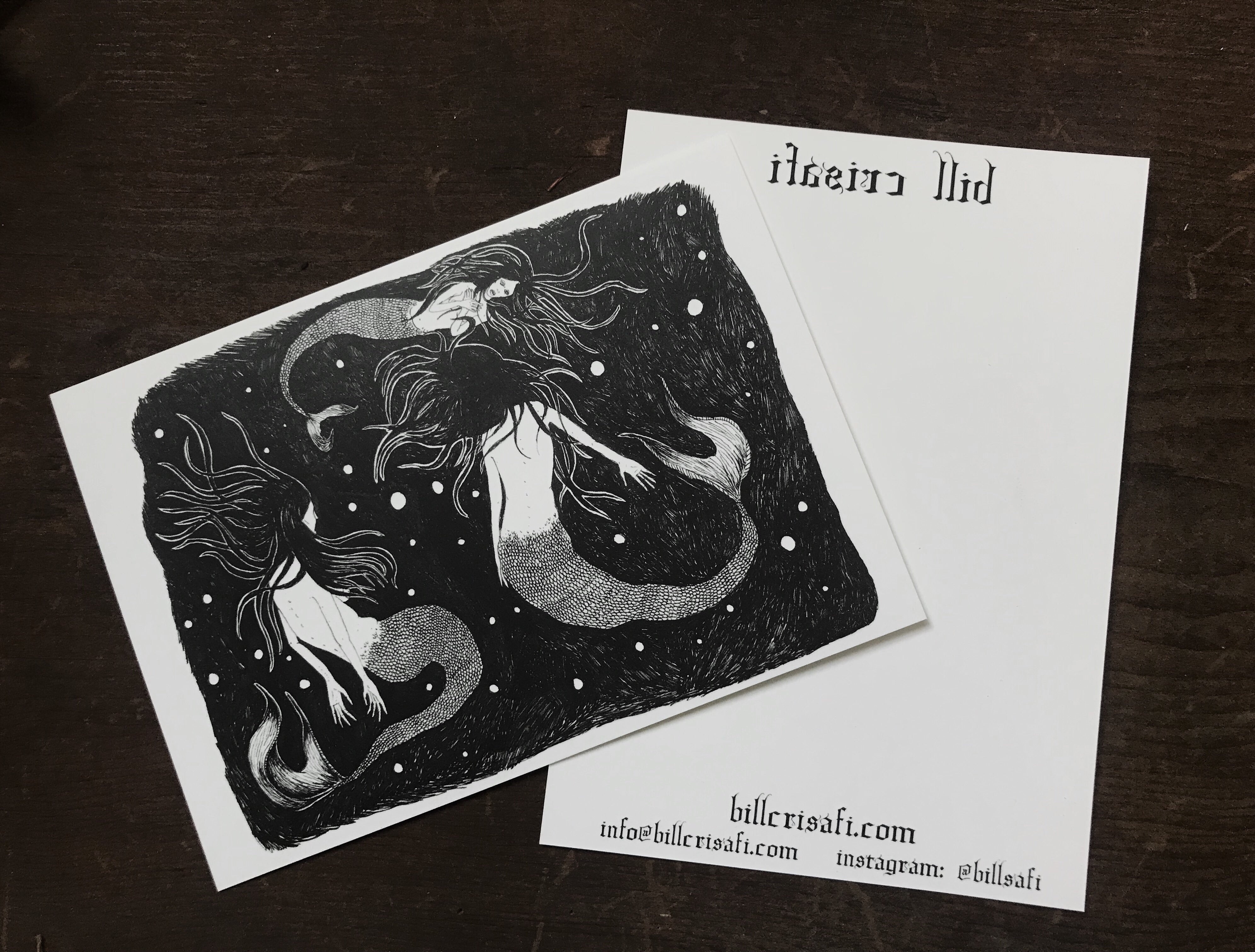 Illustrated Postcards – Bill Crisafi