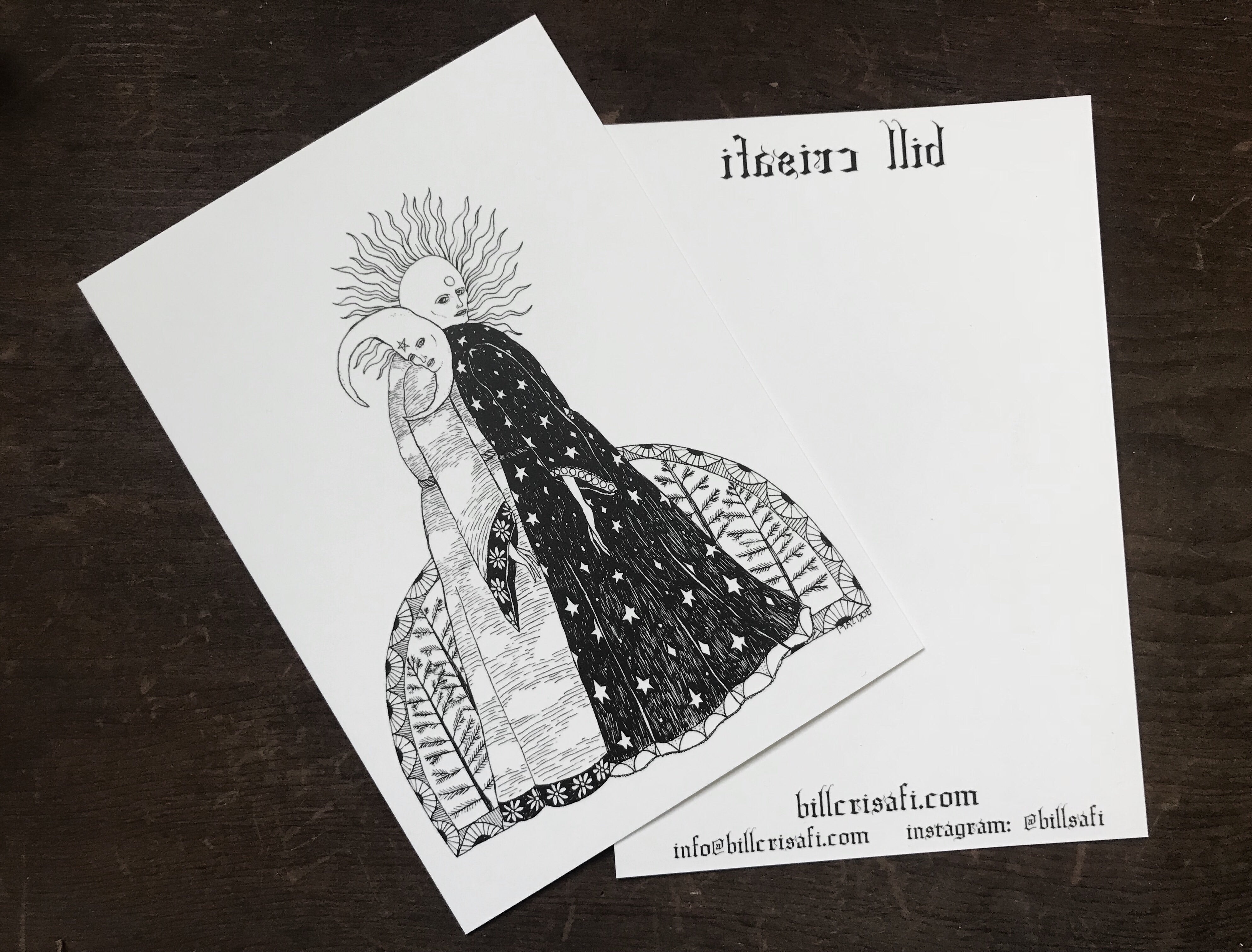 Illustrated Postcards – Bill Crisafi