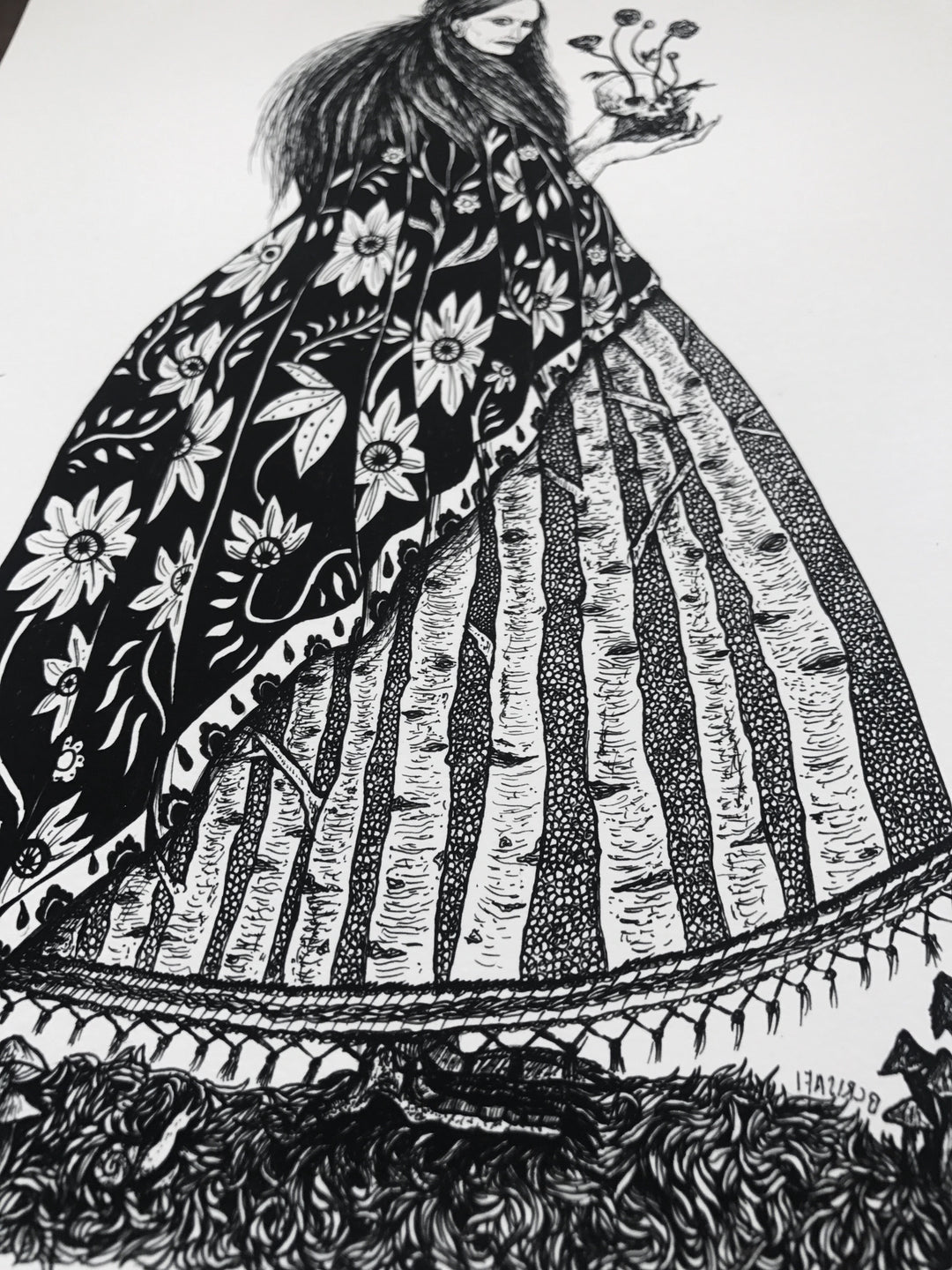 Baba Yaga: Death & Rebirth Fine Art Print – Bill Crisafi